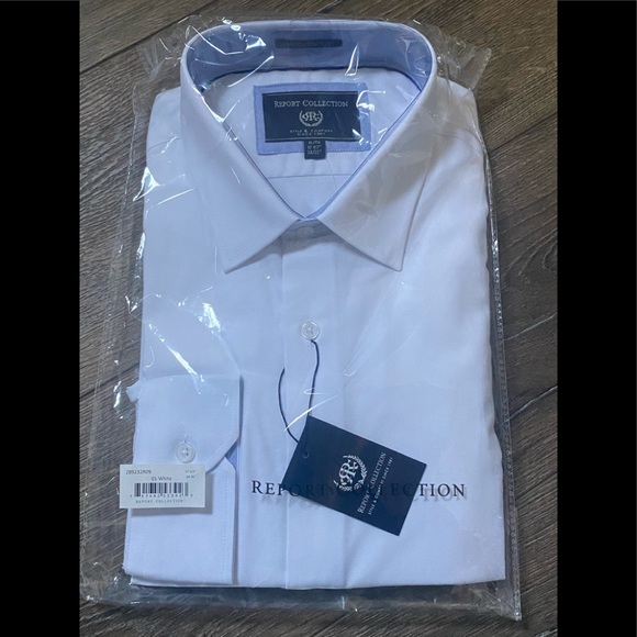 Report Collection | Shirts | Nwt Report Collection White Button Up ...
